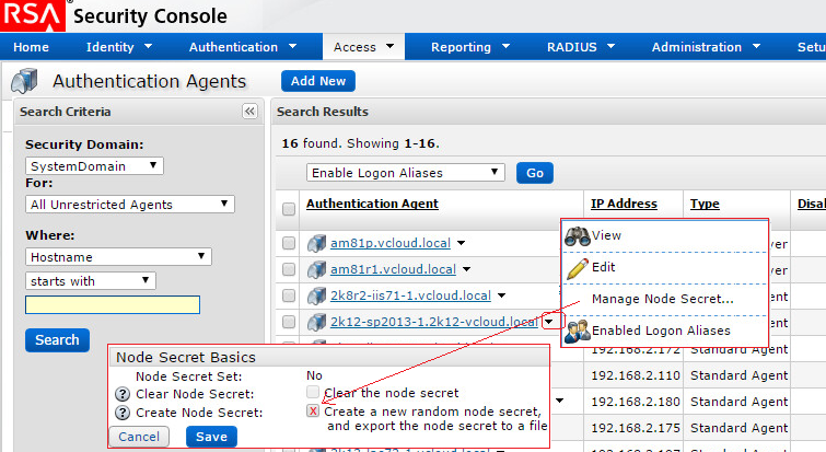 How to configure High Availability (HA) on multiple RSA Authentication Agents for Citrix ...