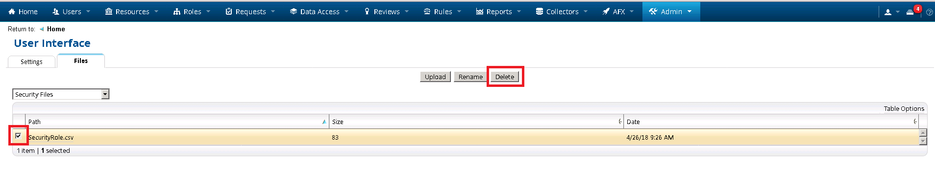 Problems with Aveksa Application Roles and Entitlements managed in the RSA Identity Governance ...