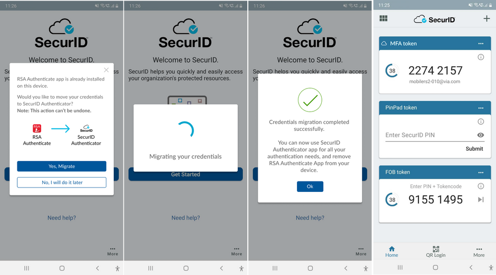 Migrating From Rsa Authenticate App To Securid Authenticator App Rsa Community