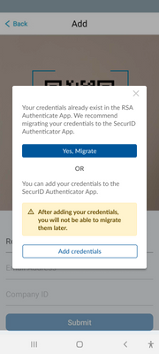 Migrating from RSA Authenticate App to SecurID Authenticator App | RSA ...