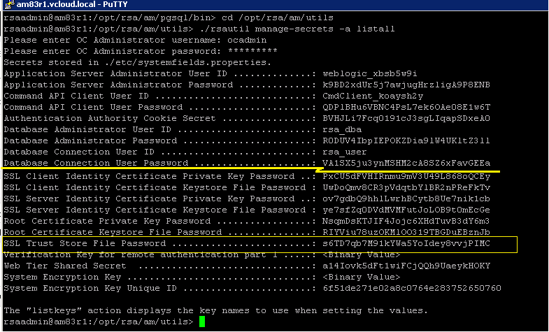 How to manage RSA Authentication Manager console and virtual host ...