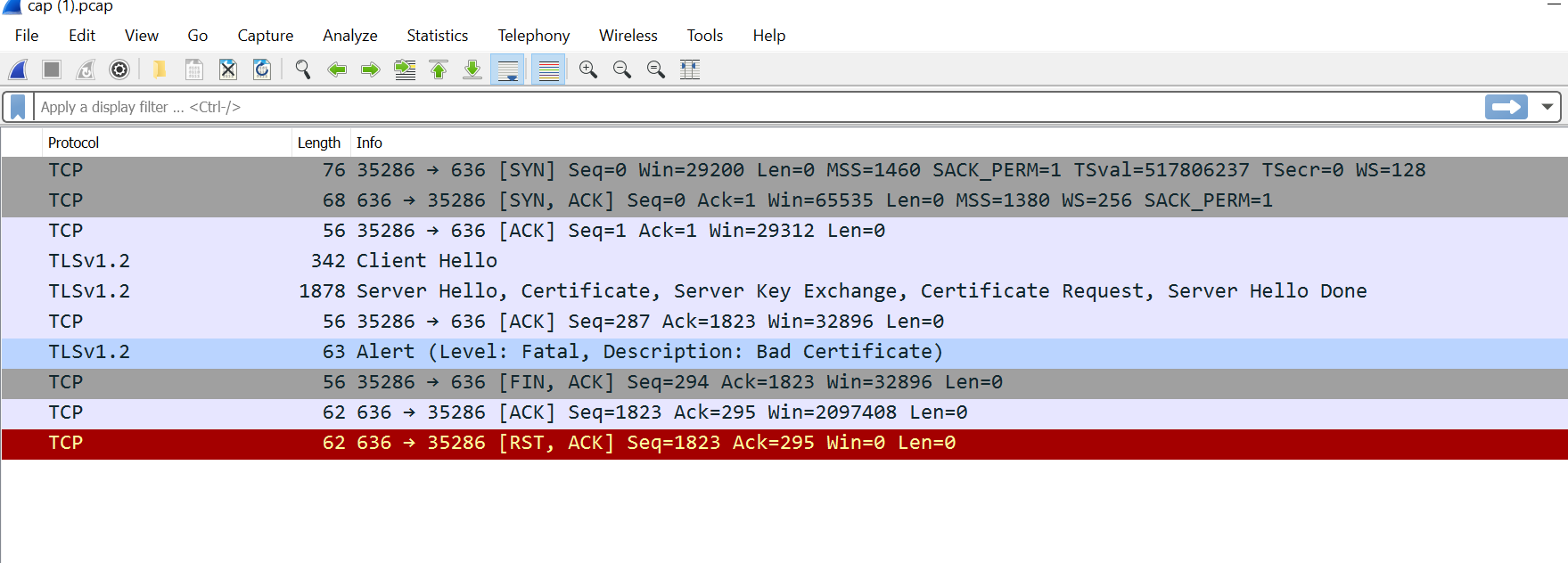 Certificate not verified error when changing Active Directory identity source from LDAP to LDAPS ...