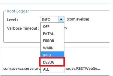 RSA Identity Governance & Lifecycle aveksaServer.log file filling with warning messages "Logging ...