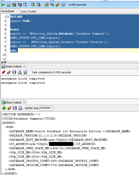 How to enable DBMS_OUTPUT in Oracle SQL Developer for use with RSA ...